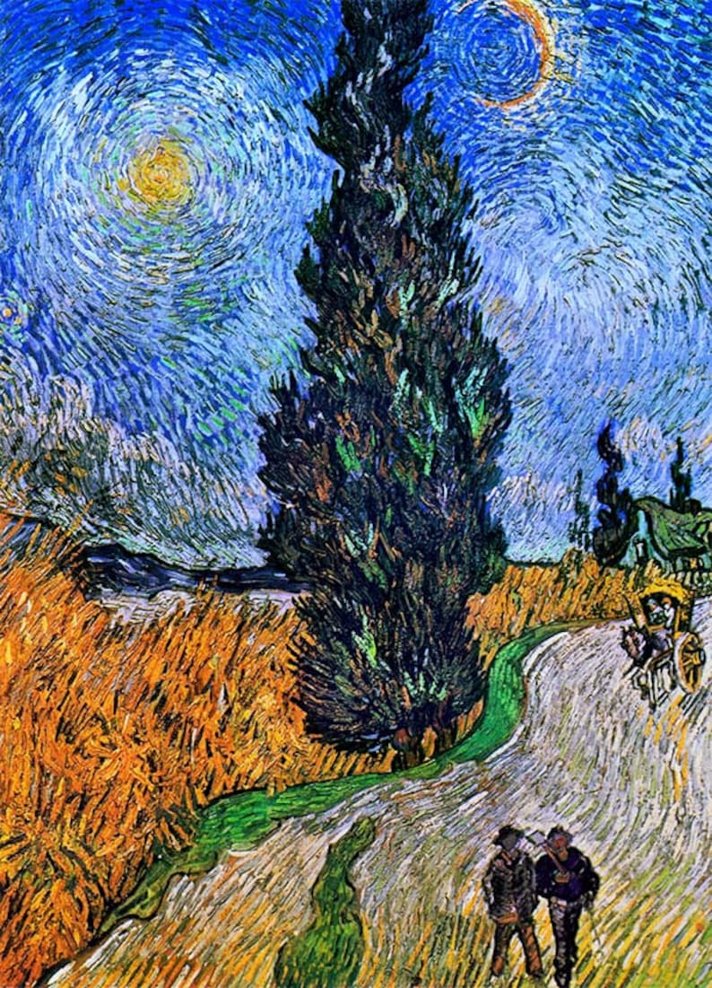 The Vincent Van Gogh Postcard Collection. - Etsy