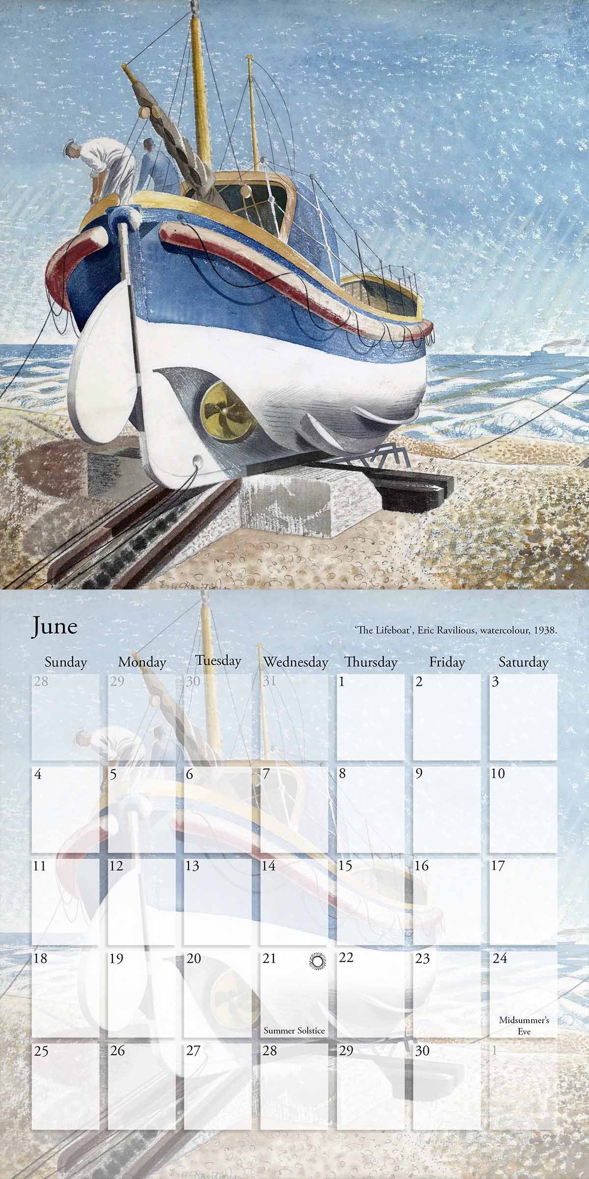 Eric Ravilious Calendar 2023 - Etsy Ireland