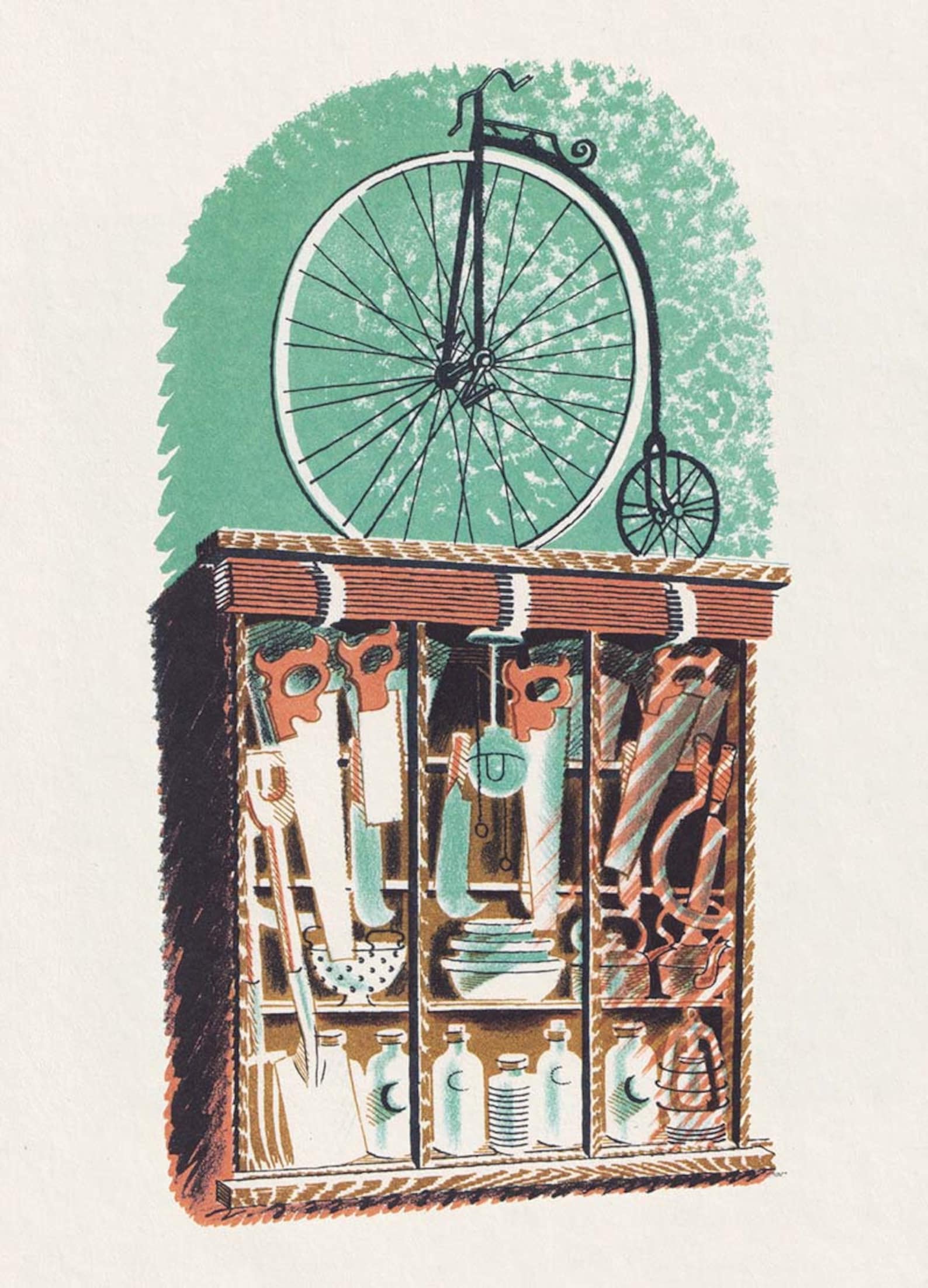 The Eric Ravilious High Street Postcard Collection part I. - Etsy UK