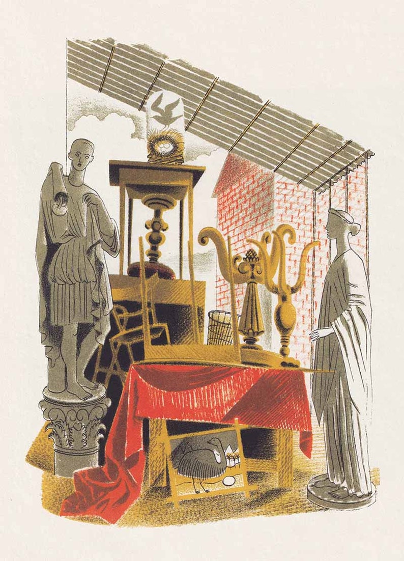 The Eric Ravilious High Street Postcard Collection part II. - Etsy UK