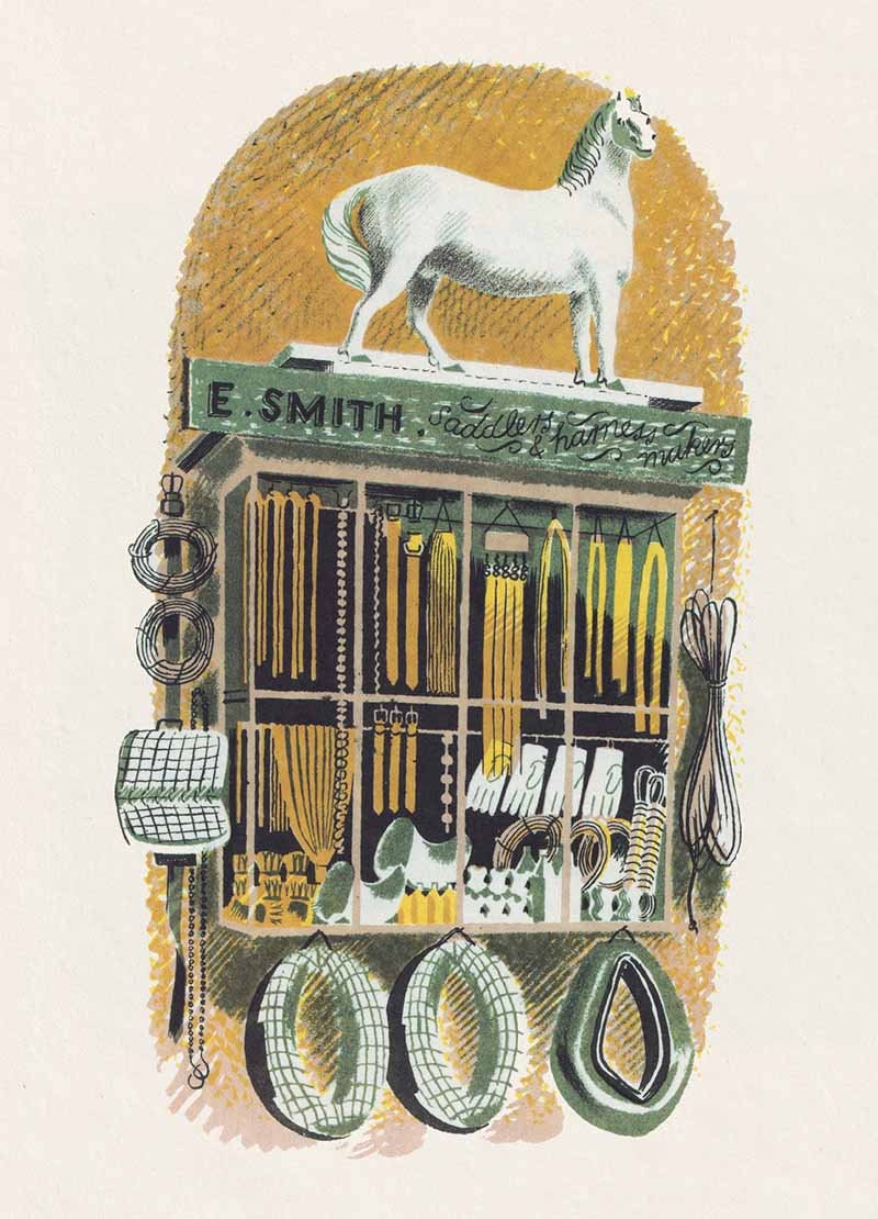 The Eric Ravilious High Street Postcard Collection (part II). - Etsy UK