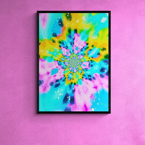 Bright Color Art - Etsy