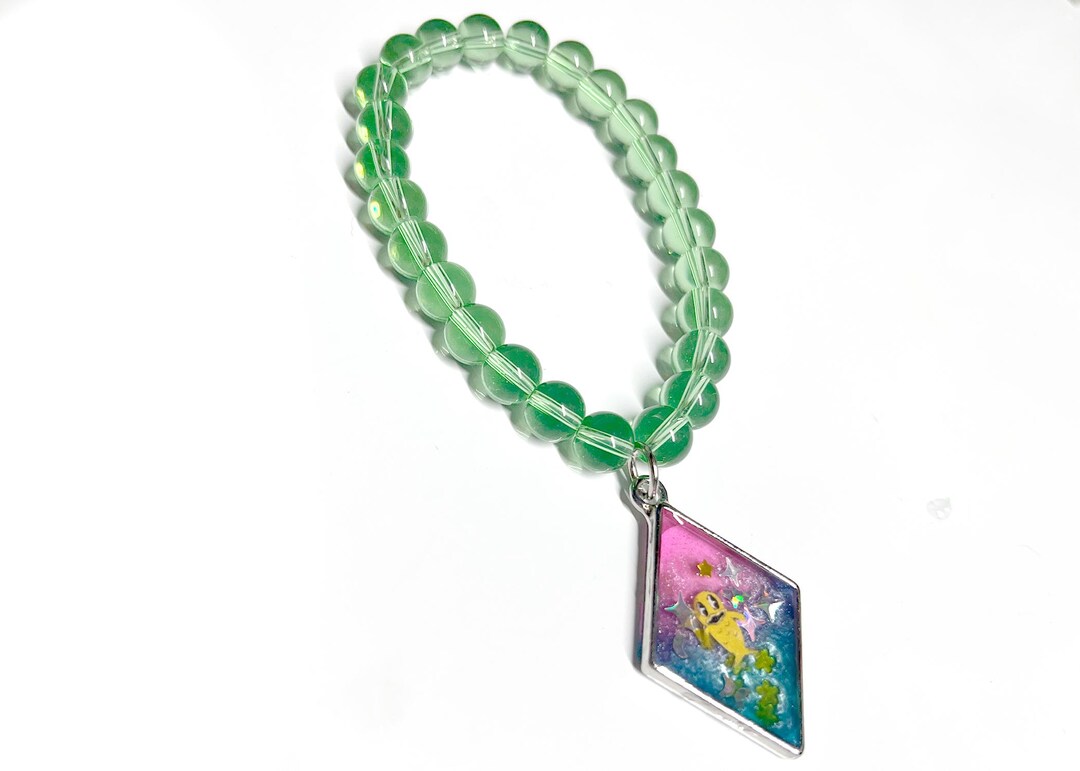 King Gizzard and the Wizard Lizard - KGLW Green Fishes Charm Beaded ...
