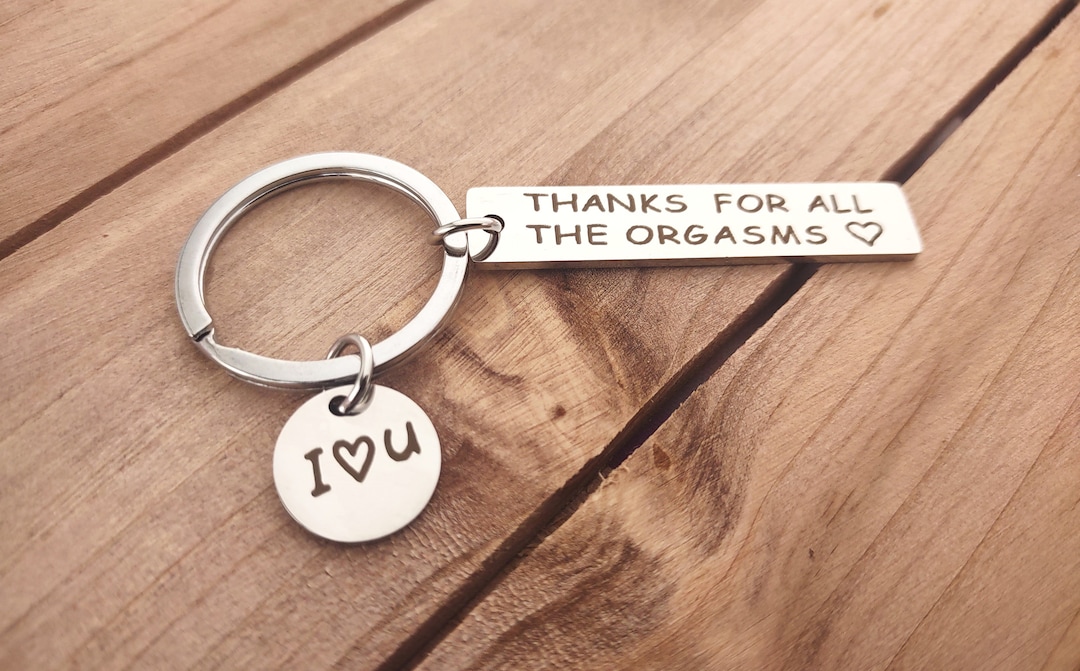 Thank You for All the Keychain for Him Customized Funny Gift for Her ...