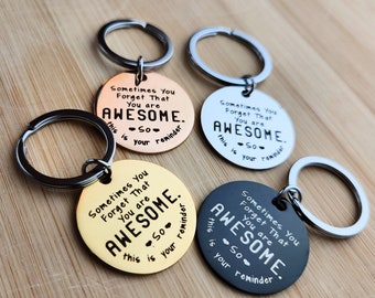 Employee Appreciation Gift Keychain Gear Charm Keychain - Etsy