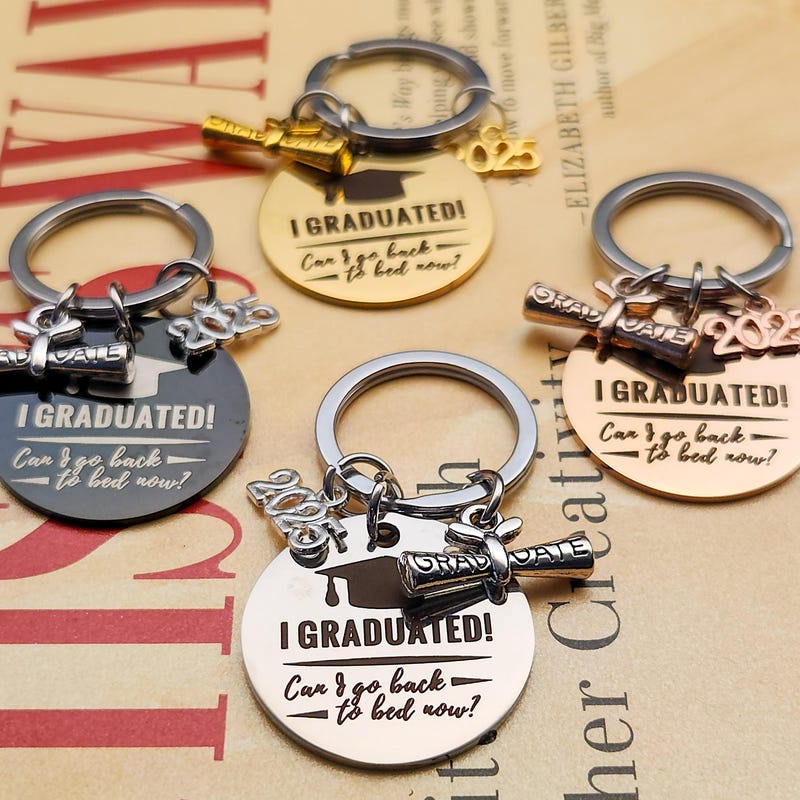 Graduation Keychain - Etsy