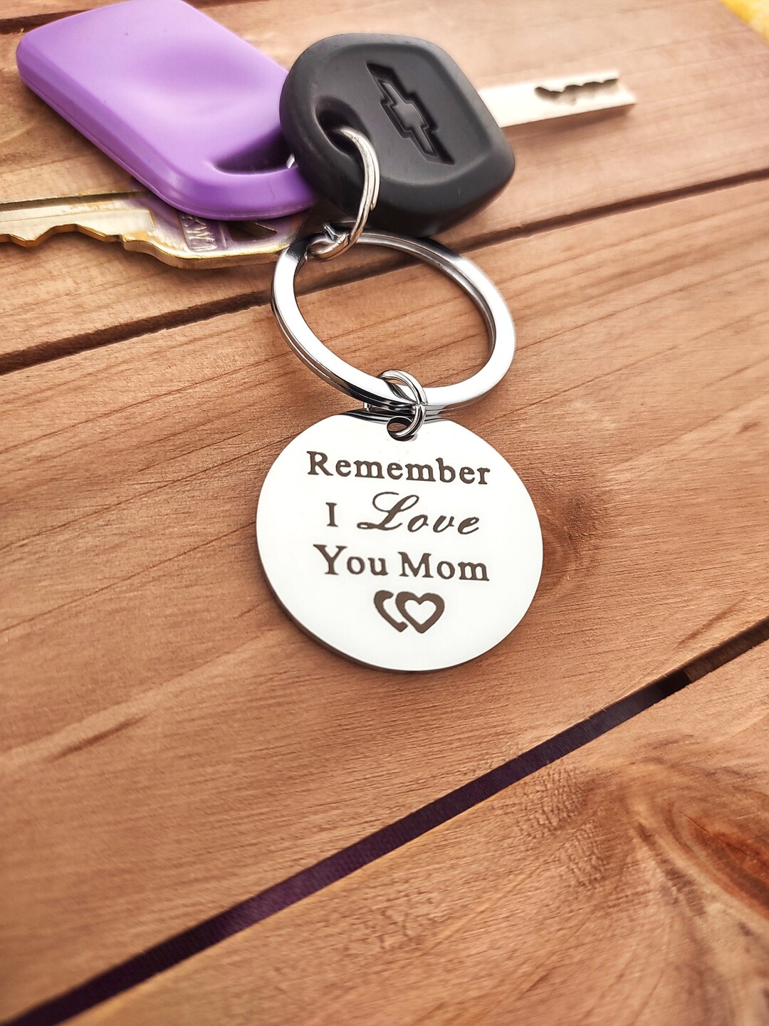 Cute Mothers Day Keychain Customized for Mom Personalized Key Chain ...