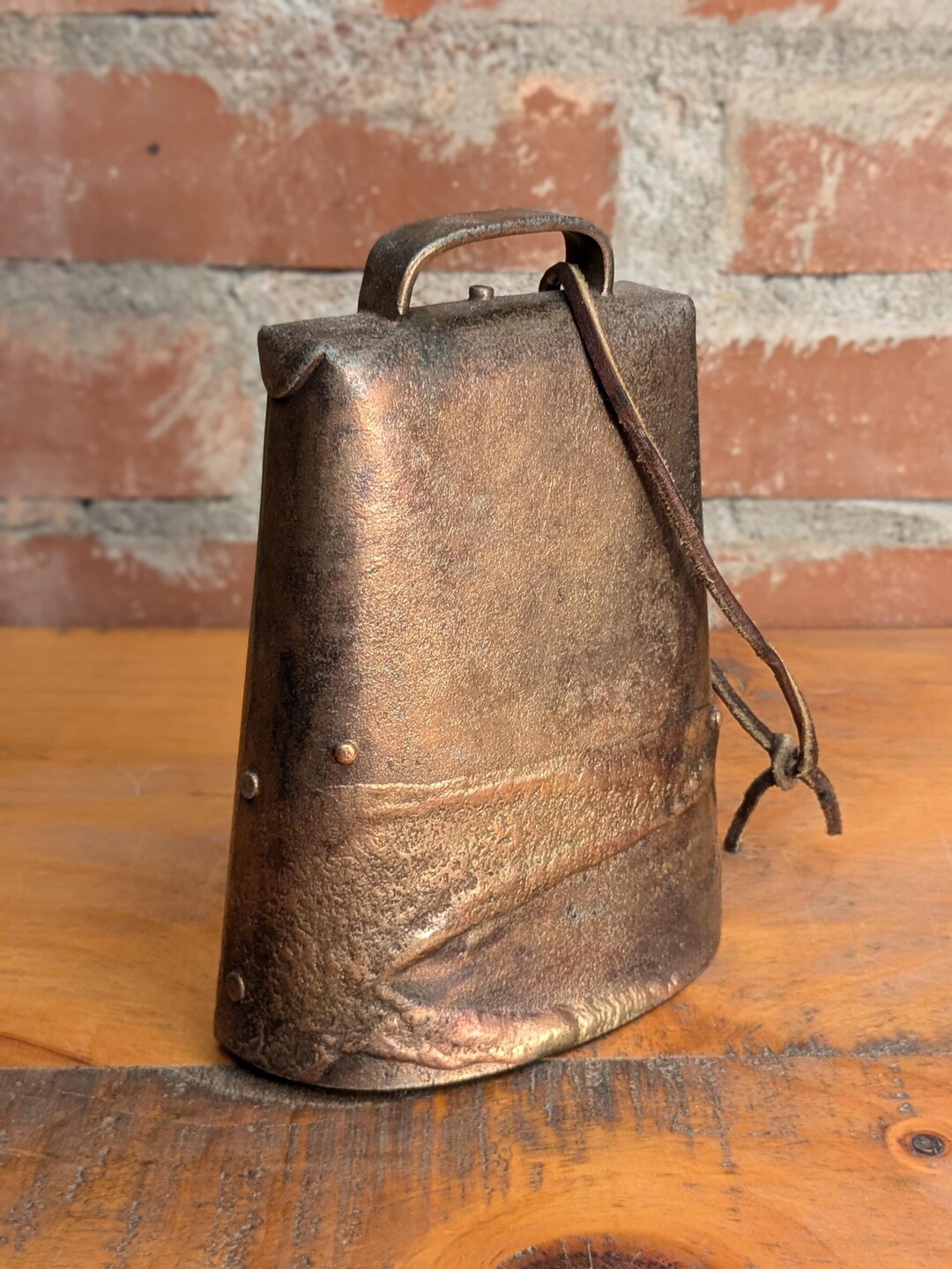 Vintage Restored Cowbell With Unique Patina Rustic Decor - Etsy