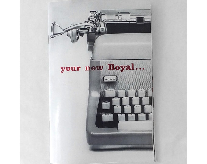 Vintage 1950s Royal Model FPP Manual Typewriter by Royal Mcbee Corp ...
