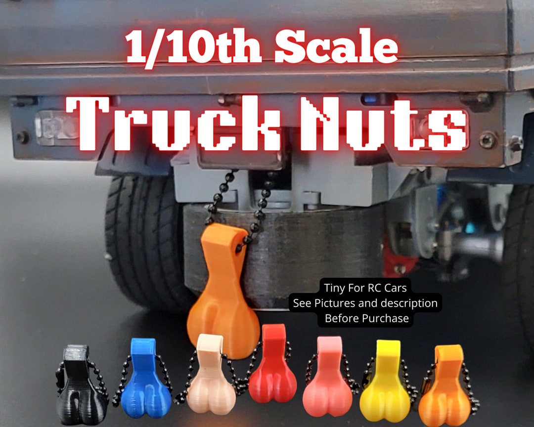 3D Printed Round Nuts for RC Cars Extra Durable Attachment Point ...