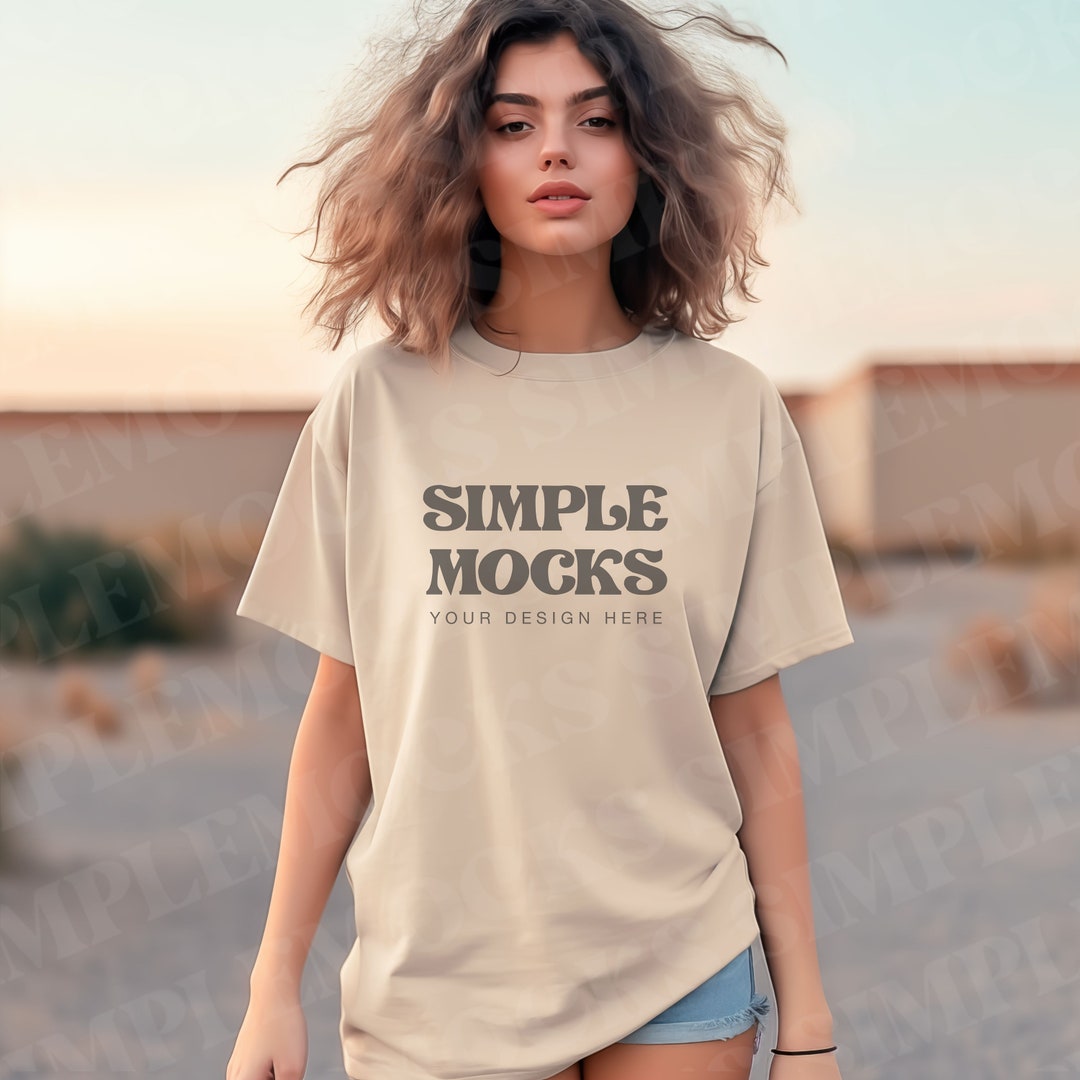 Comfort Colors C1717 Ivory Mockup Comfort Colors Ivory Shirt - Etsy