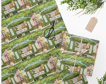 Australia Animal Wrapping Paper Roll and Sheets, Koala Birthday Party ...
