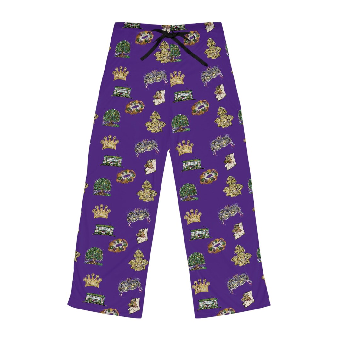 Women's Mardi Gras Pajama Pants - Etsy
