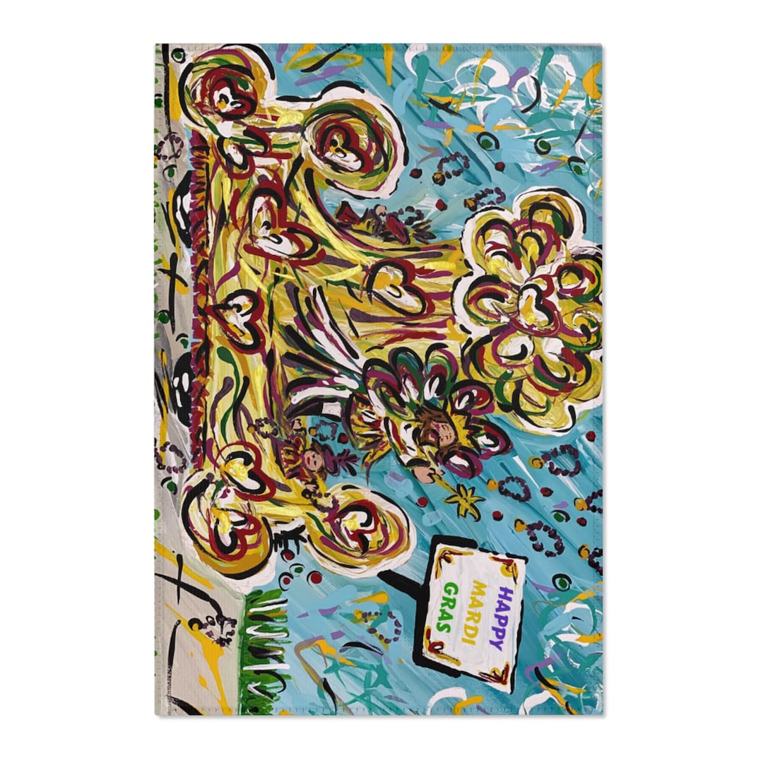 Mardi Gras Float Area Rug - Etsy