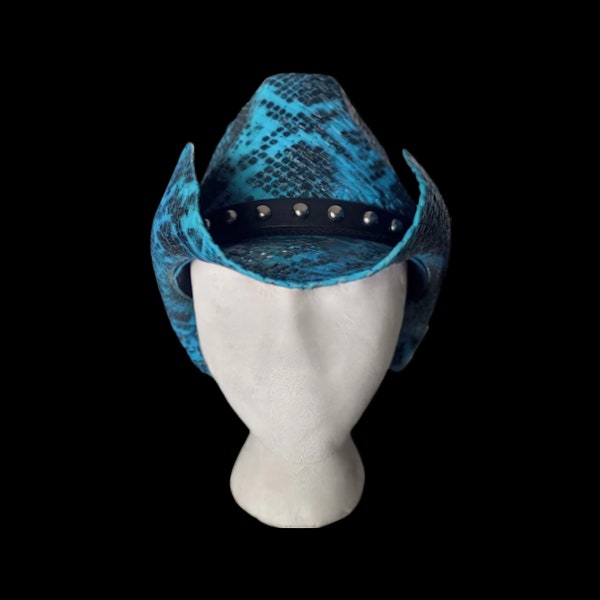 Snakeskin Cowboy - Etsy