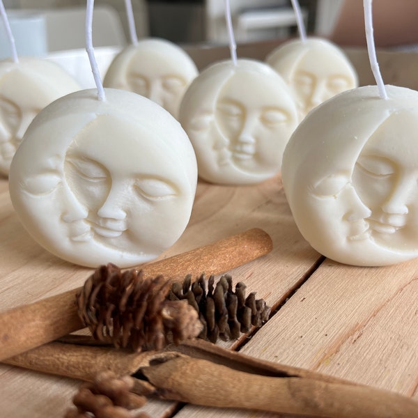 Sun Moon Face - Etsy