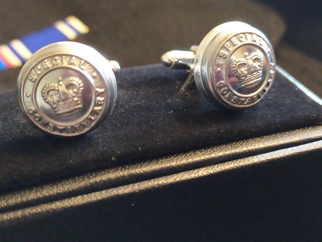 Special Constabulary Police Tunic Button Cufflinks. Handmade in the UK ...