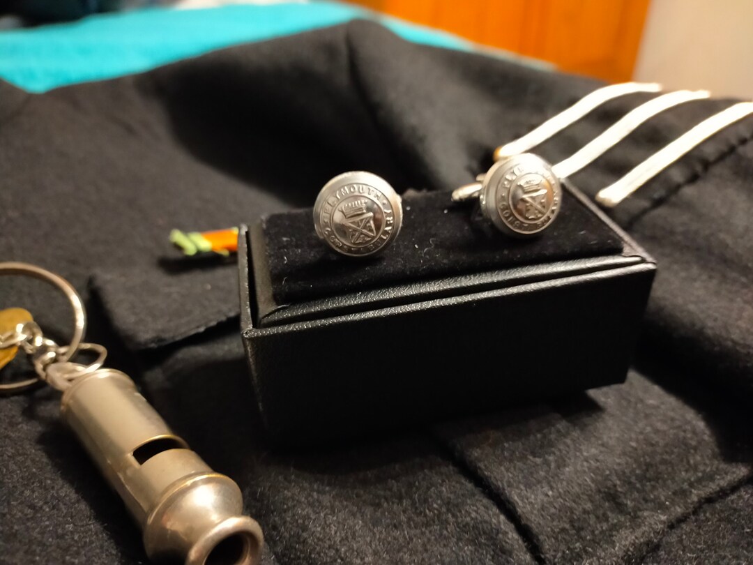 Historic Plymouth Constabulary Genuine Police Tunic Button Cufflinks ...