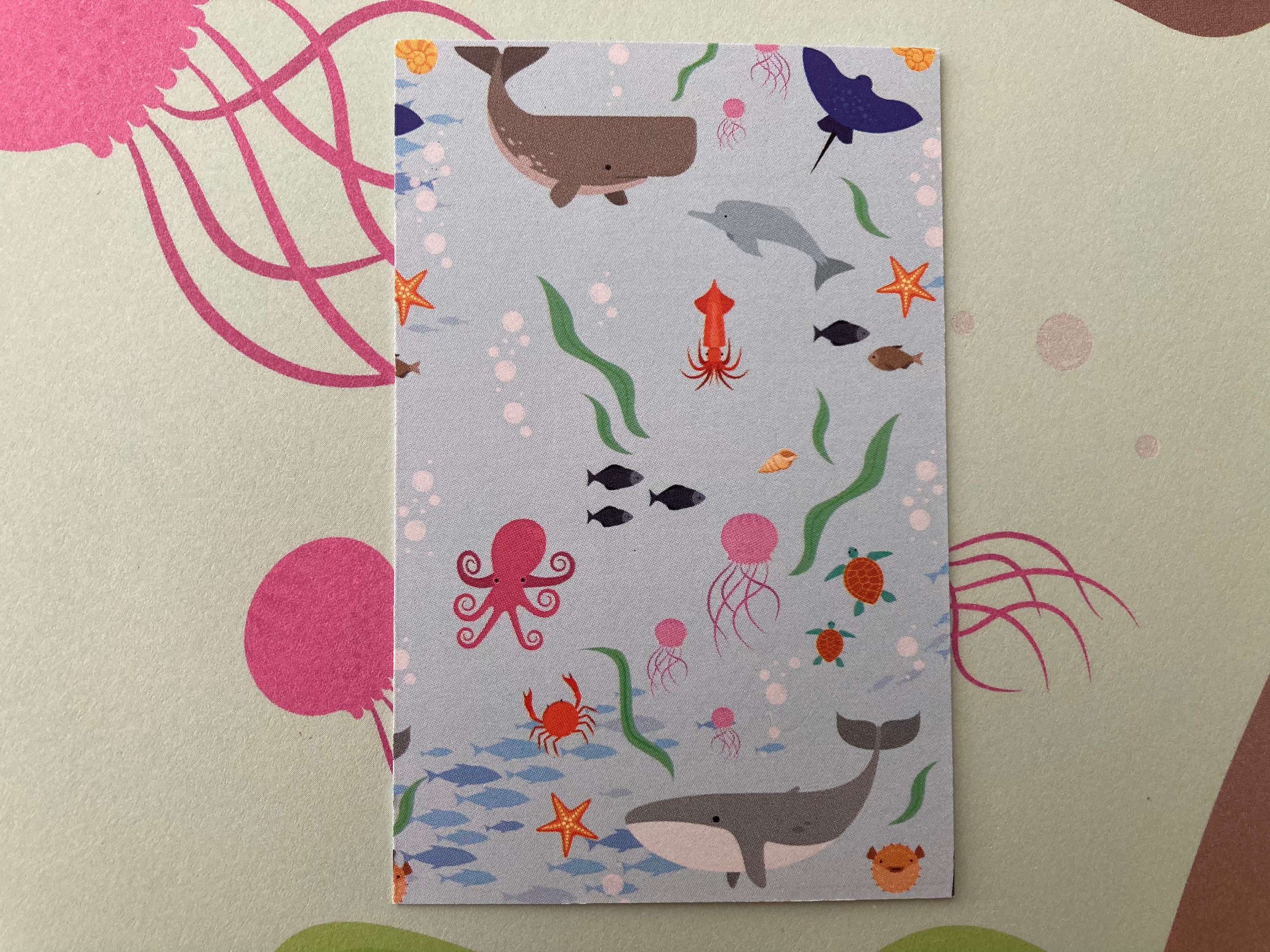Under the Sea Wrapping Paper / Gift Wrap With FREE Gift Tag - Etsy