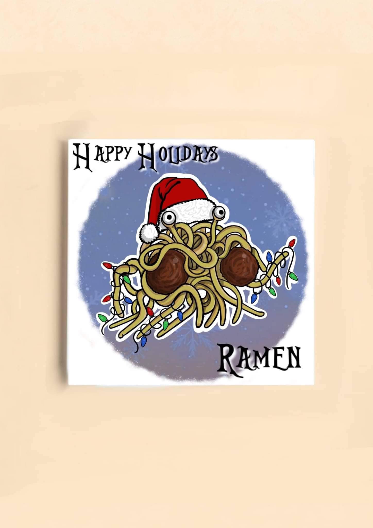 Flying Spaghetti Monster Holiday
