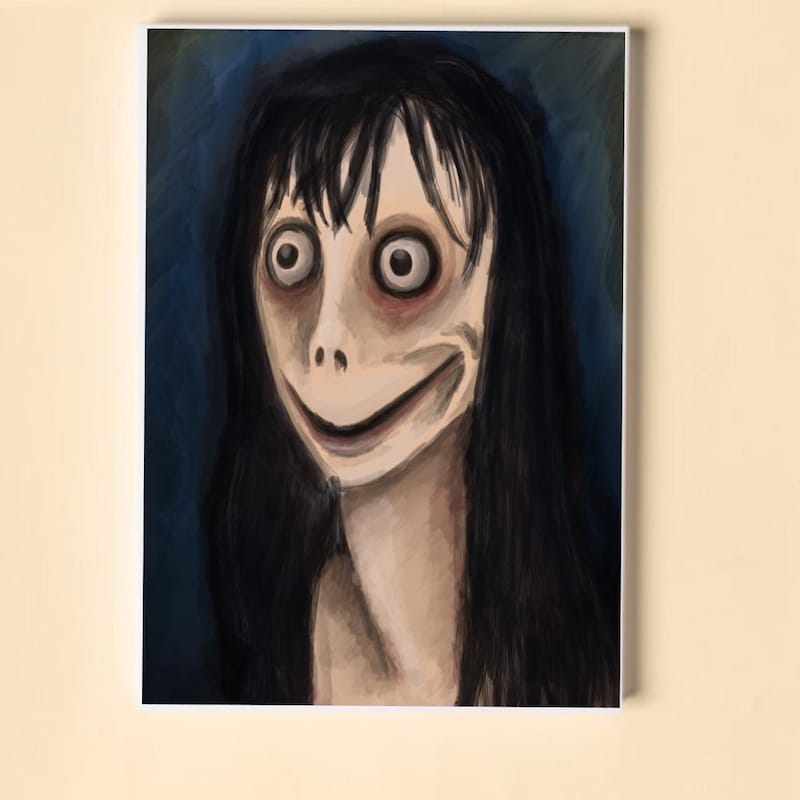 Momo Mask - Etsy