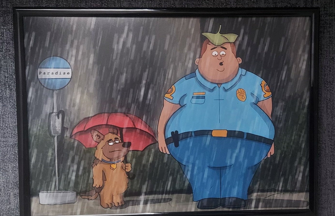 Paradise PD Dusty Marlow and Bullet My Neighbour Totoro Hand Drawn ...