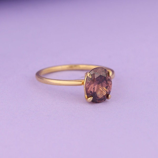 Brown Diamond Ring - Etsy