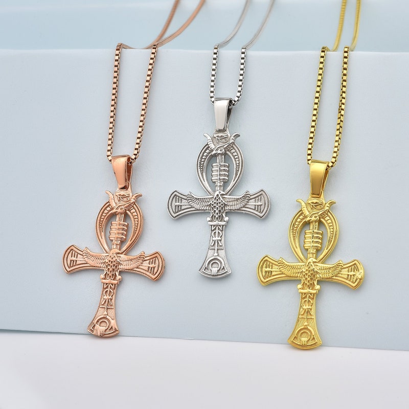 Ankh Cross Pendant - Etsy