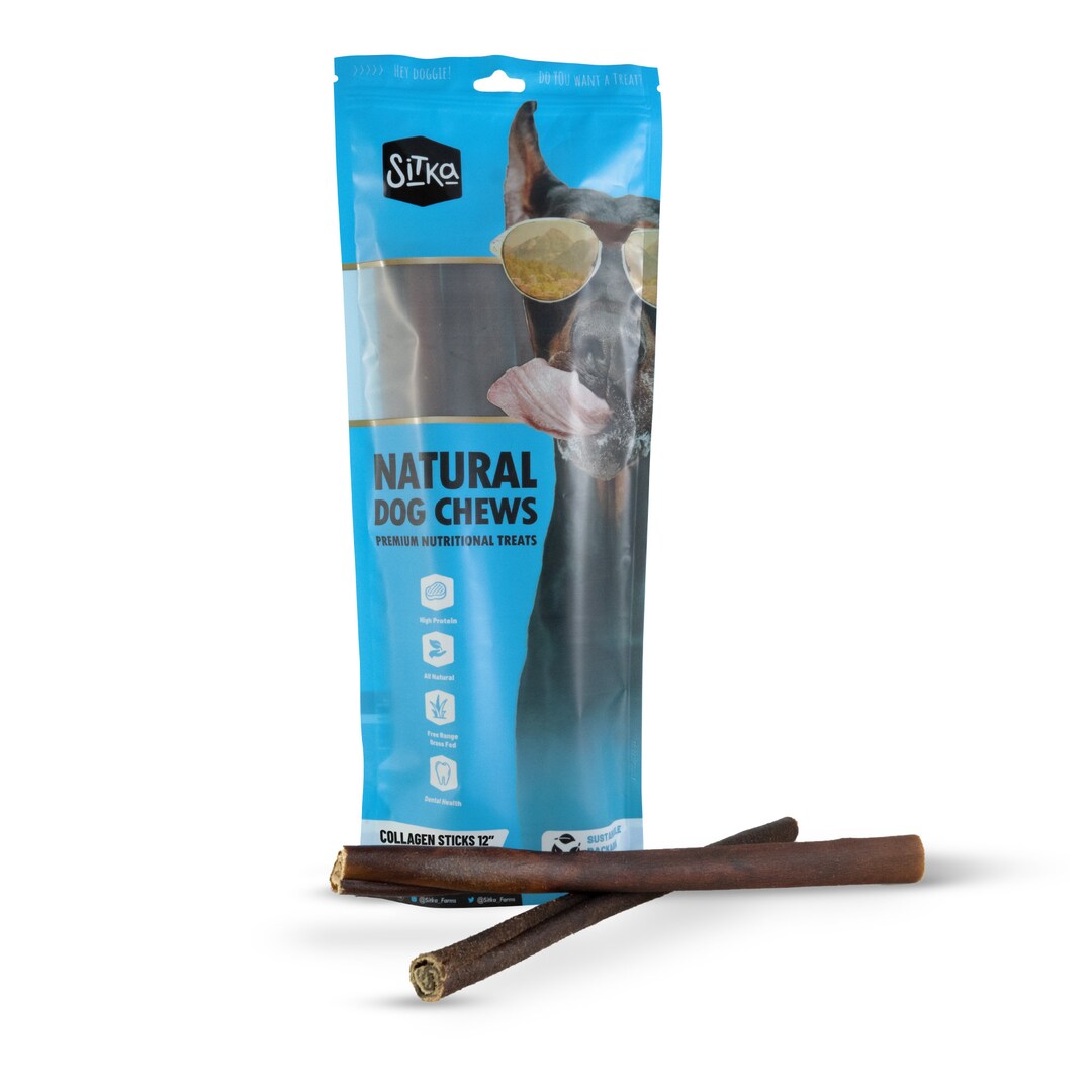 Collagen Stick for Dogs 12" - Collagen Chews for Dogs 5 Count - Etsy