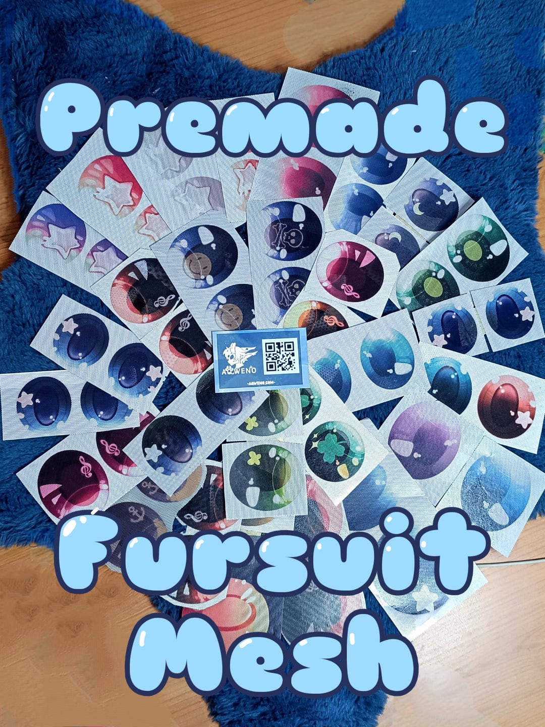 Premade Furry Fursuit Eyes Mesh - Etsy