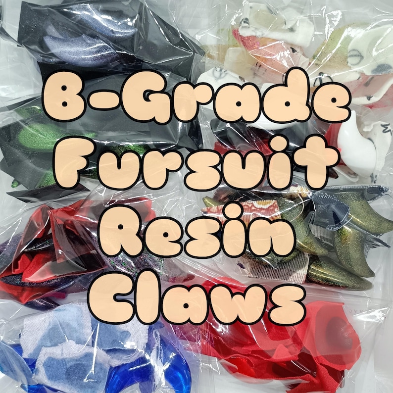 Fursuit Cosplay Paw Claws B-grade - Etsy