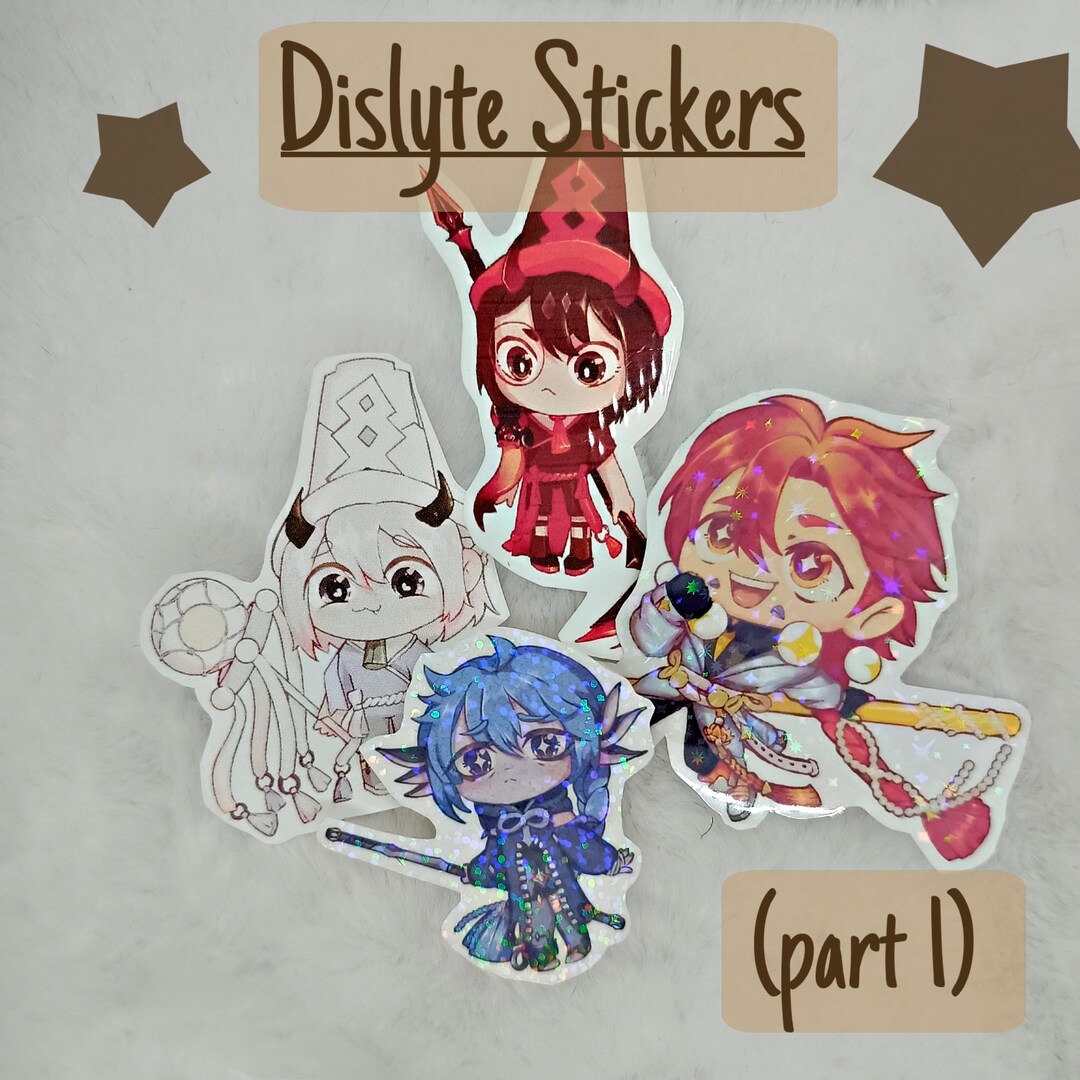 Dislyte Stickers Different Designs Tang Xuan, Tang Yun, Xie Yuzhi, Xie ...