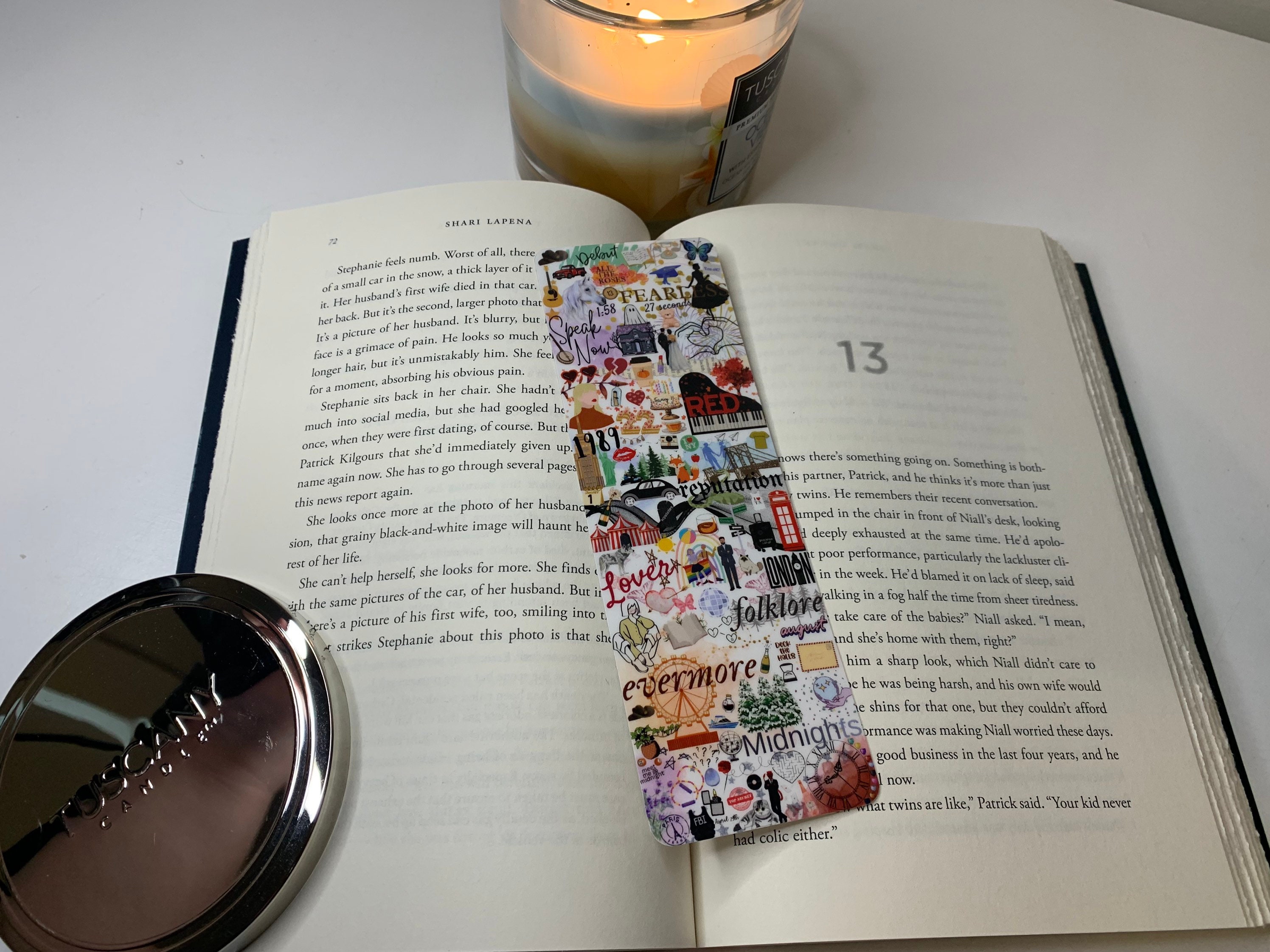 Tay's Eras Inspired Bookmark Handmade Bookmarks - Etsy