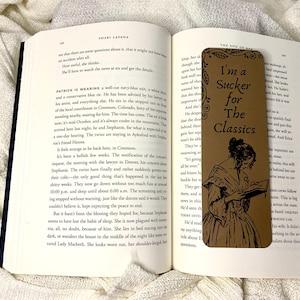 Classic Literature Lover Bookmark | Handmade Bookmarks | Laminated ...