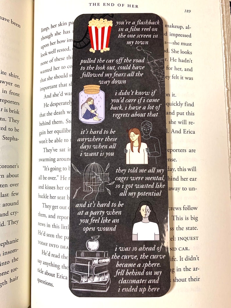 Hard Time Adjusting Bookmark | Handmade Bookmarks | Laminated | Gift ...