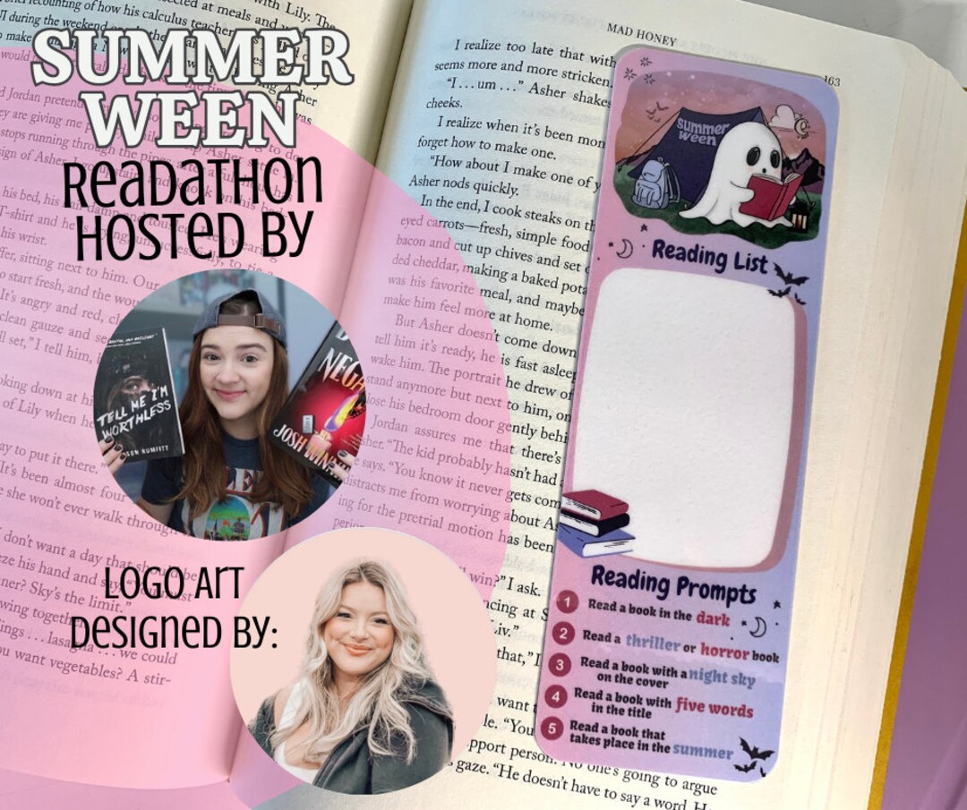 SUMMERWEEN TBR Bookmark Readathon Hosted by Gabbyreads Handmade ...
