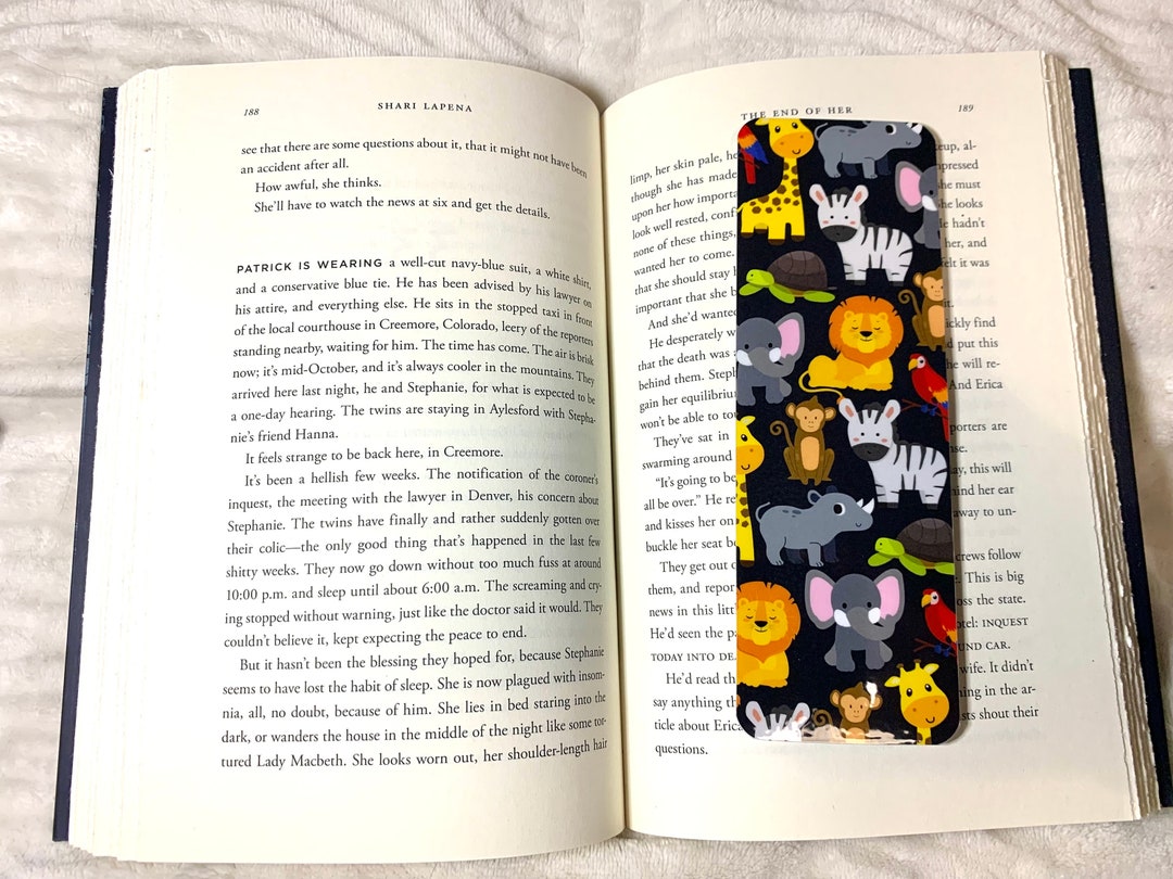 Cutie Zoo Animals Bookmark | Handmade Bookmarks | Laminated | Gifts for ...