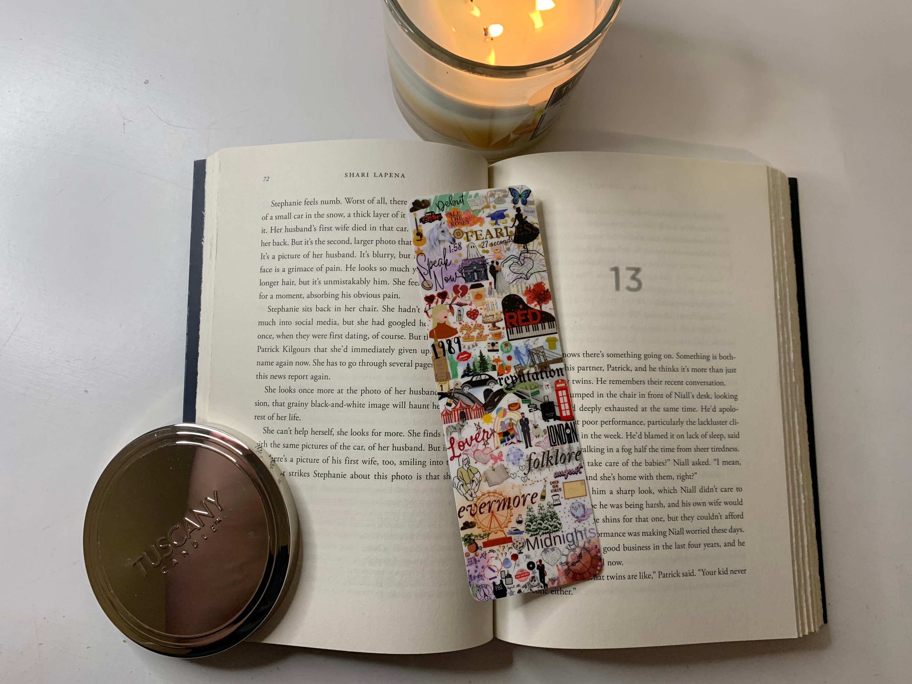 Tay's Eras Inspired Bookmark Handmade Bookmarks - Etsy UK