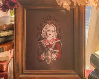 Spellman Mortuary Sign // Funerals Burials & Rites // Sabrina - Etsy