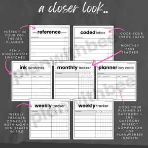 SNB12 | Printable Sticky Notes | Bundle 12 | BOLD | Coded Inbox ...