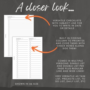 078 | Coded Checklists | Multiple Versions | Built in Coding Column ...