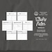 SNB12 | Printable Sticky Notes | Bundle 12 | BOLD | Coded Inbox ...