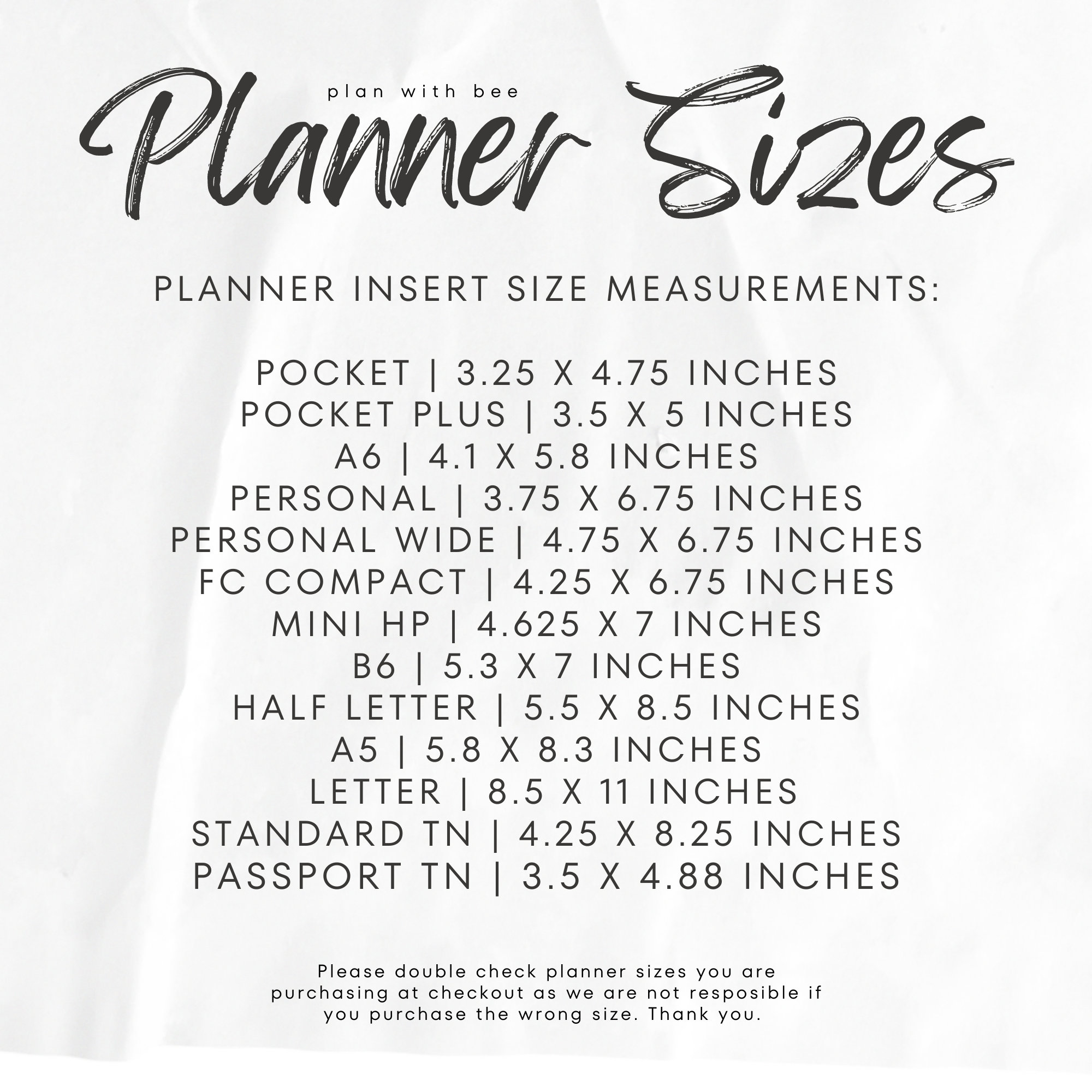 024 | Medical Information Overview | Printable Planner Insert | POCKET ...