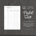 024 Medical Information Overview Printable Planner Insert POCKET Plan ...