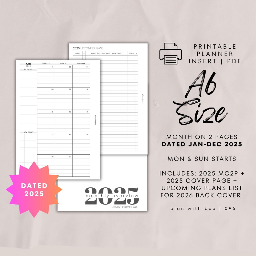 PlanWithBeellc - Etsy