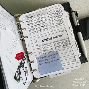 106 | General Tracker Log | Wide Lines | Vertical Tracker | Printable ...