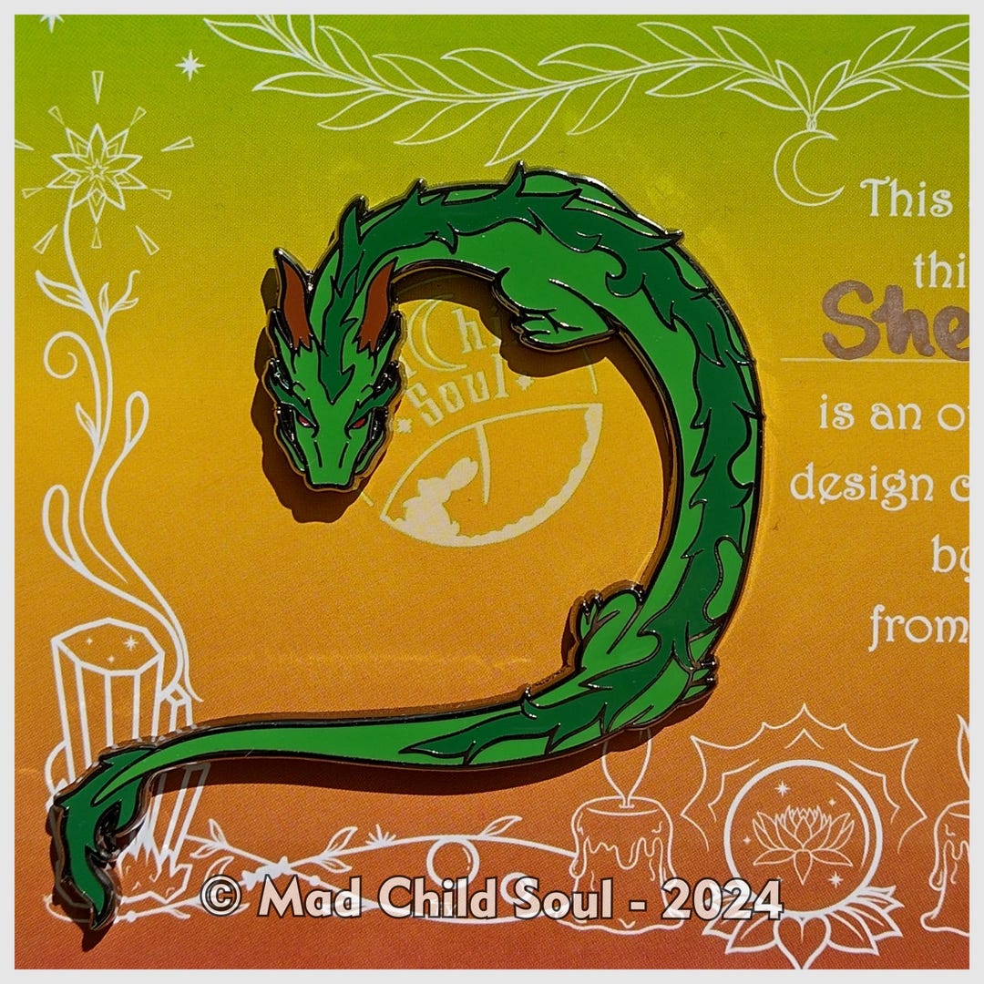 Shenron Guardian of Earth Dragon Ball (pin) - Etsy