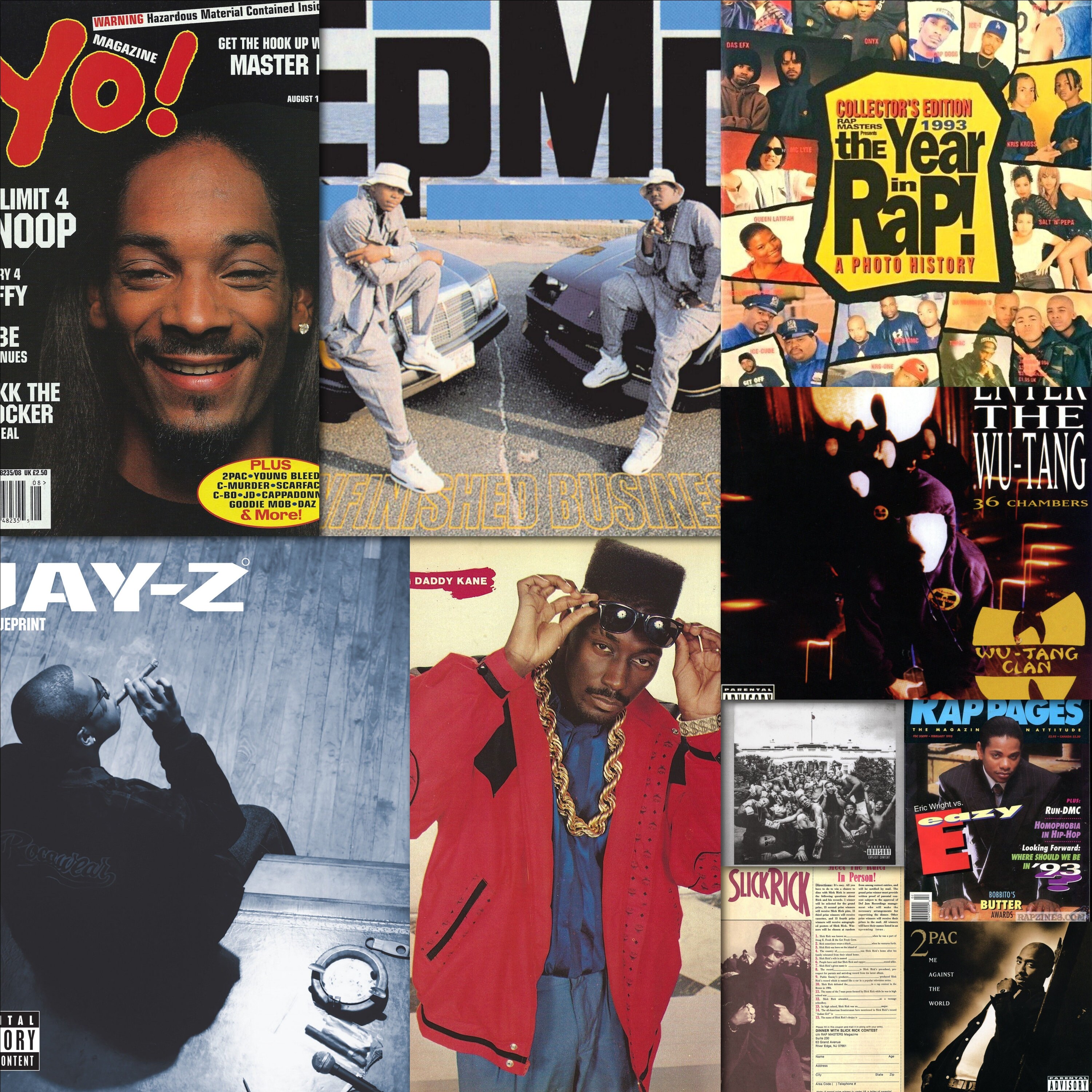 250PCS Vintage Hip Hop Magazines Cover Vintage Rap Posters | Etsy