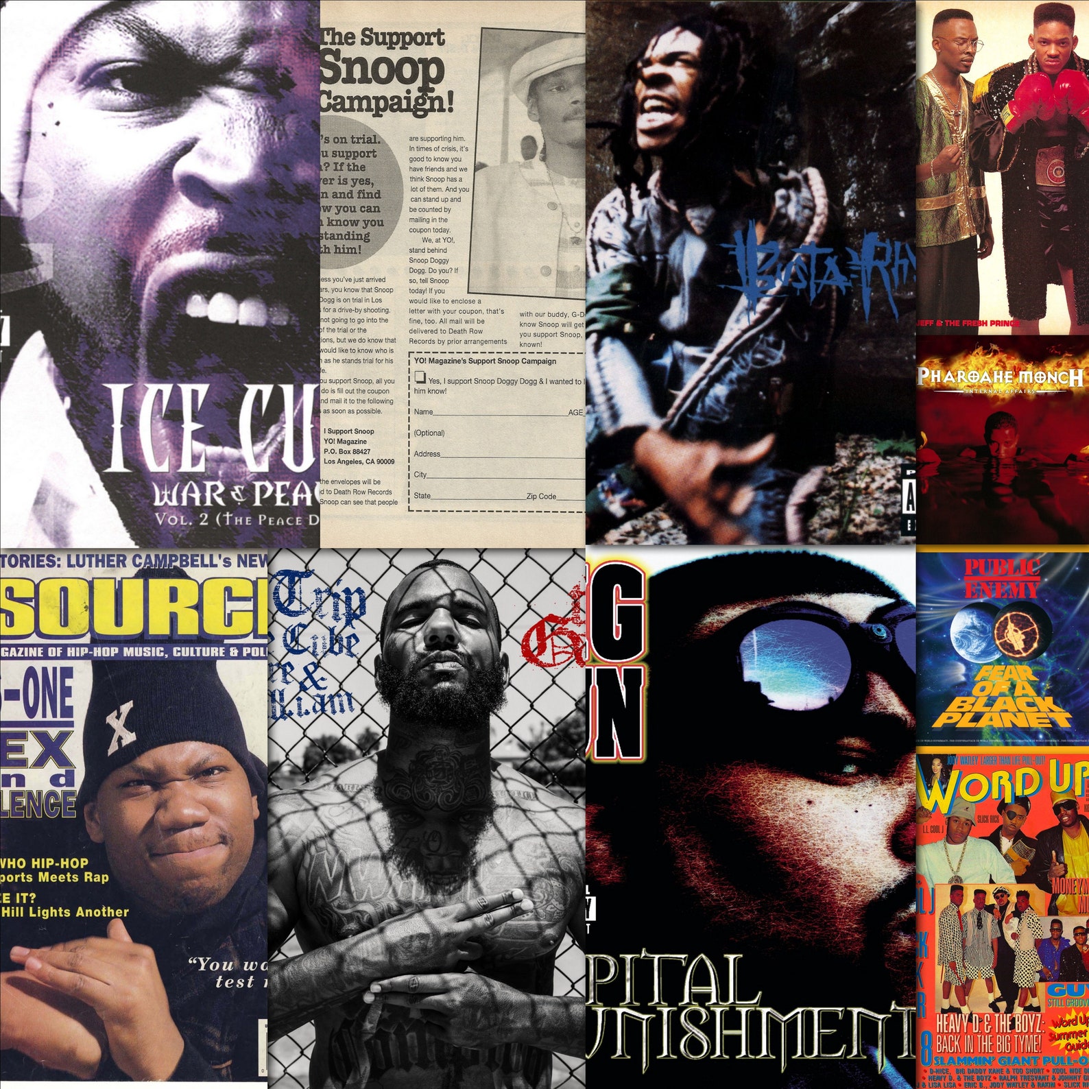 250PCS Vintage Hip Hop Magazines Cover Vintage Rap Posters | Etsy