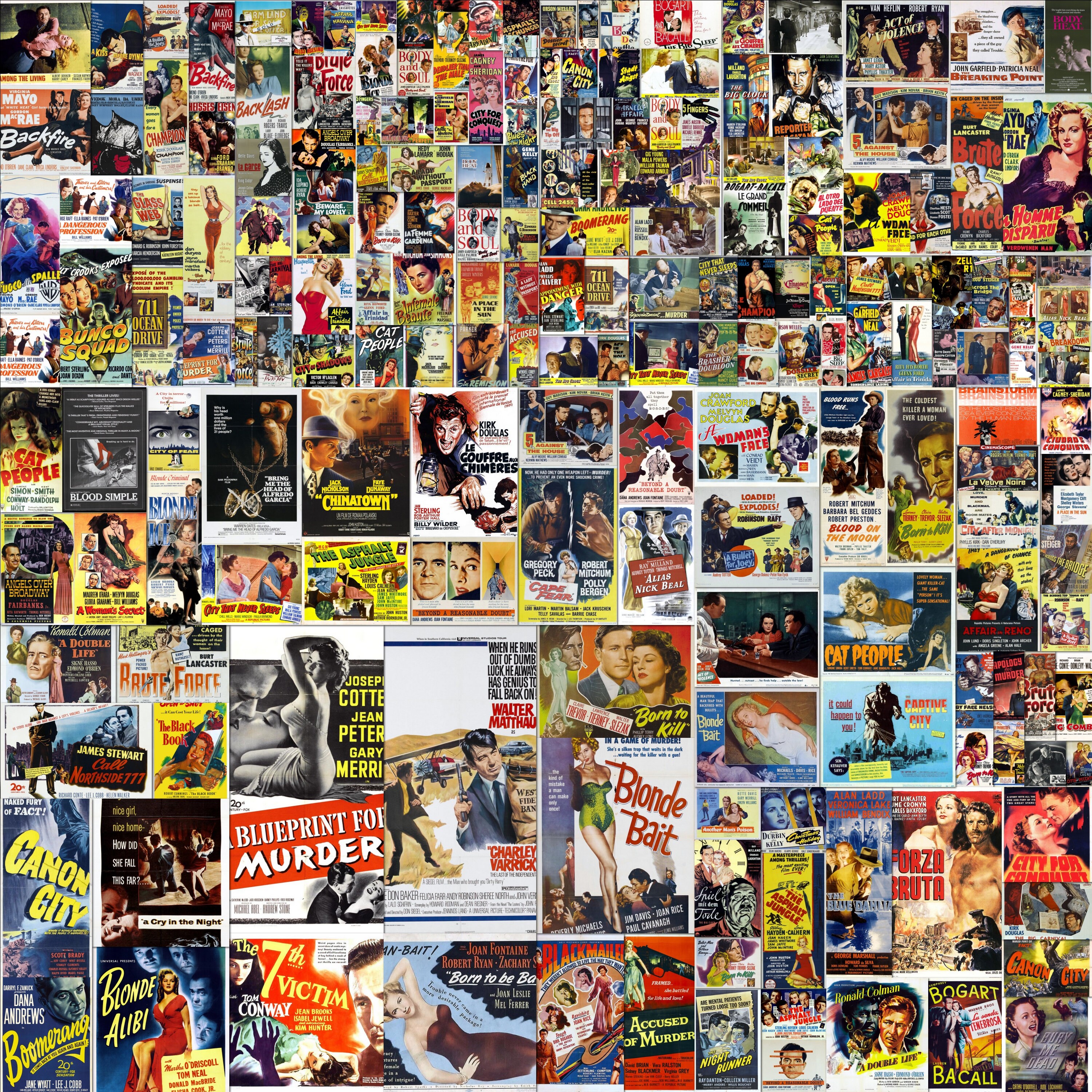 Vintage Disney Posters Collage